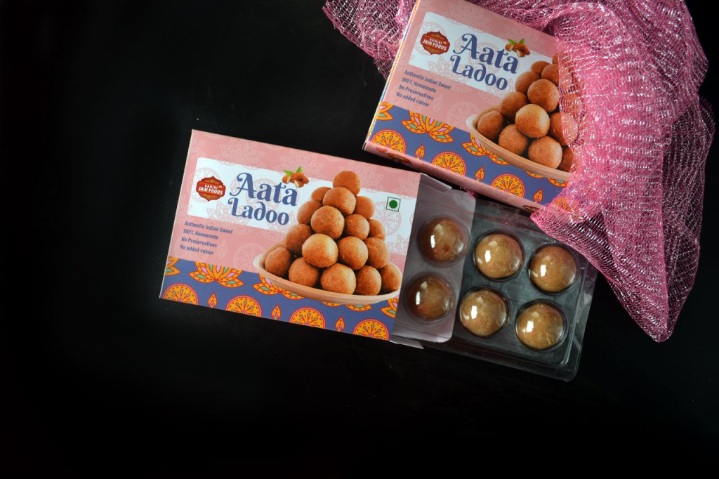 Aata Ladoo – 250gm (Pure Ghee) – Kamini Jain Foods