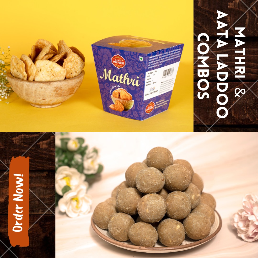 Mathri and Aata Ladoo combo (Mathri 400 Gram and Aata Ladoo 250 gram ...